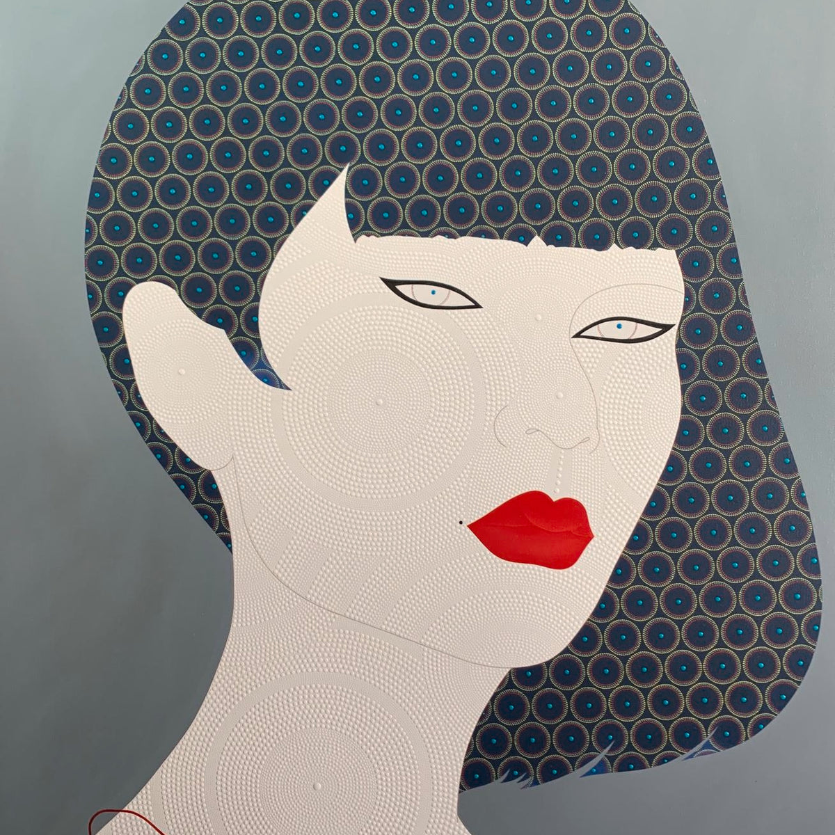 Blue Woman – Exhibify