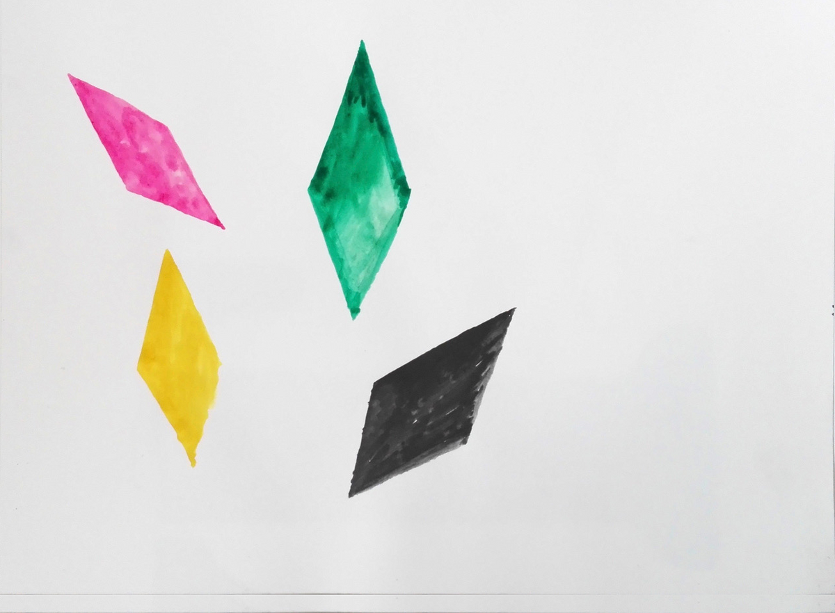 Untitled (four Coloured Rhombus) – Exhibify